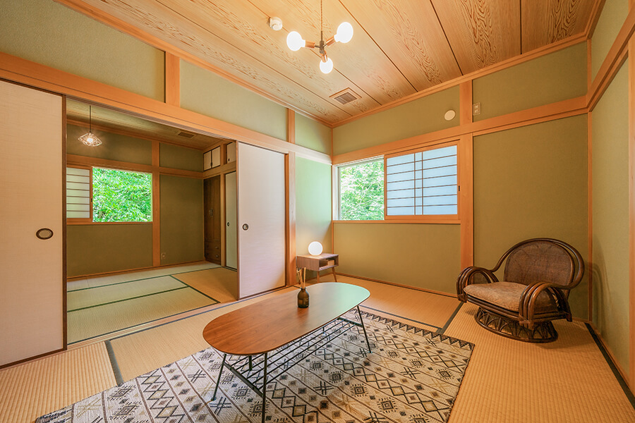 愛媛小田深山 ゲストハウス | 深山山荘DENCHI - MIYAMASANSOU DENCHI